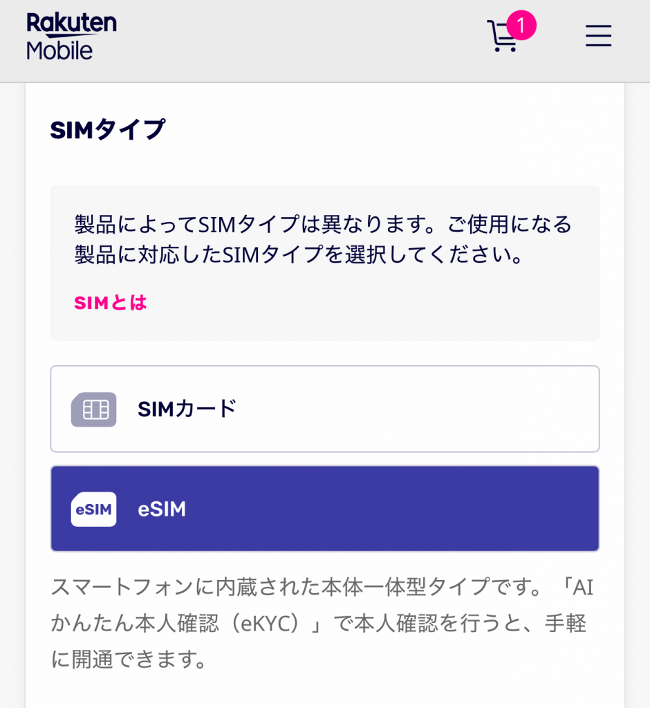 楽天モバイルのeSIMを実際に申込。即日のMNP乗り換えも可能。 | BizPLUS